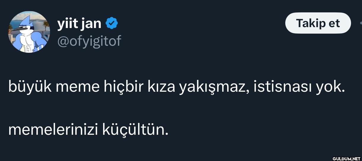 Takip et büyük meme hiçbir kıza yakışmaz, istisnası yok. memelerinizi ...