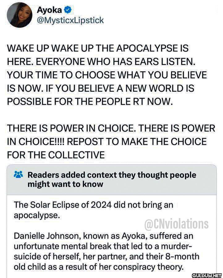 What could’ve caused this? Ayoka @MysticxLipstick WAKE UP WAKE UP THE ...