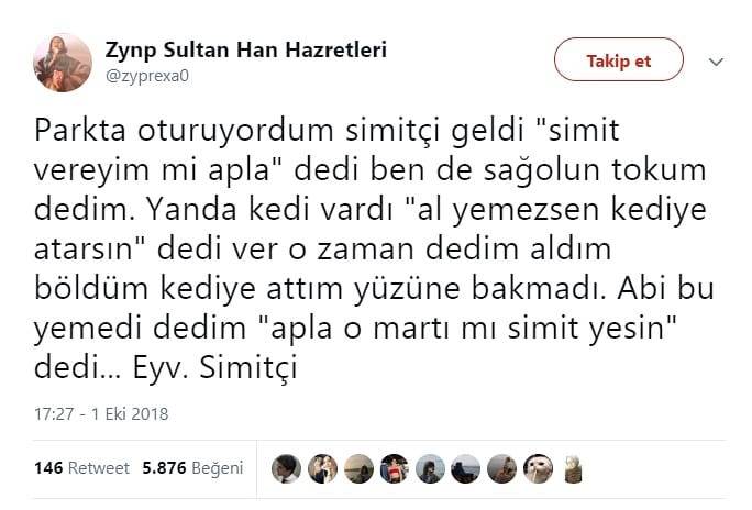Zynp Sultan Han Hazretleri @zyprexa0 Takip et v Parkta oturuyordum ...
