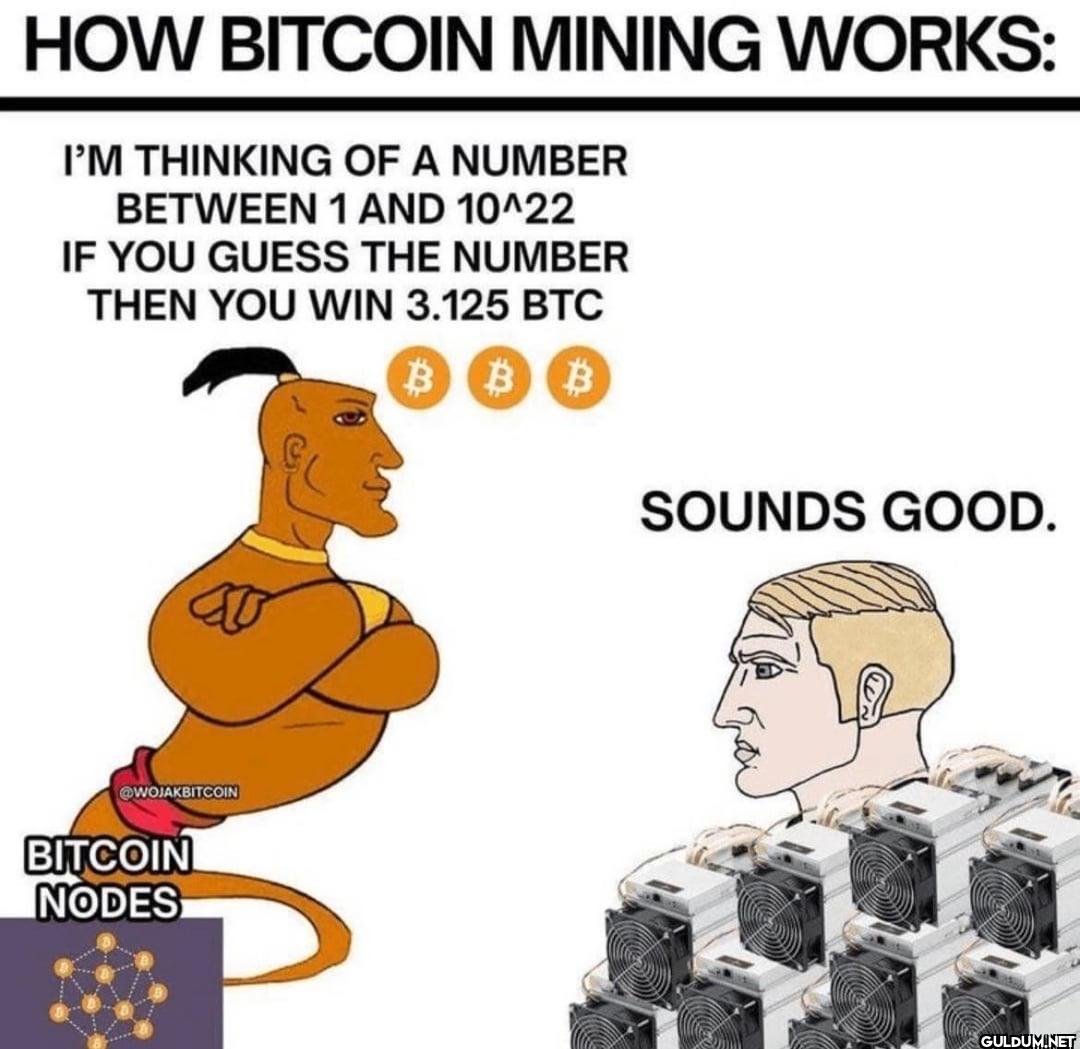 HOW BITCOIN MINING WORKS: I'M THINKING OF A NUMBER BETWEEN 1 AND 10^22 ...