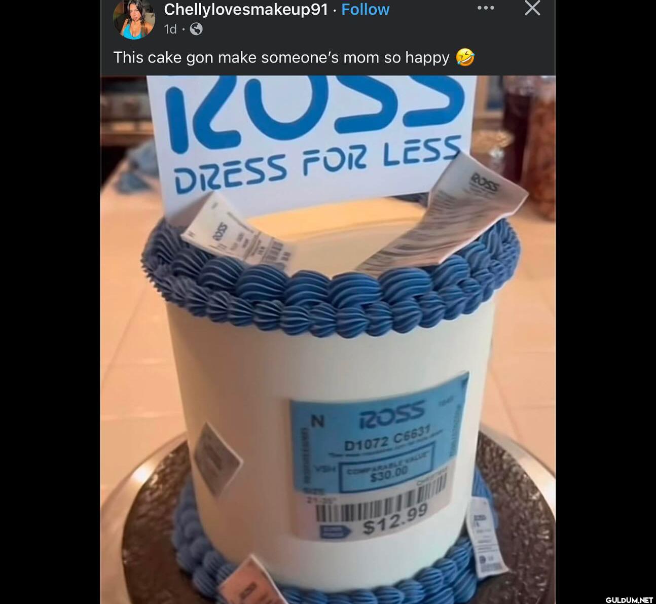 Chellylovesmakeup91. Follow 1d. This cake gon make someone's mom so ...