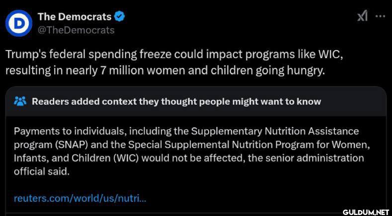 Trump's federal spending freeze could impact programs like WIC ...