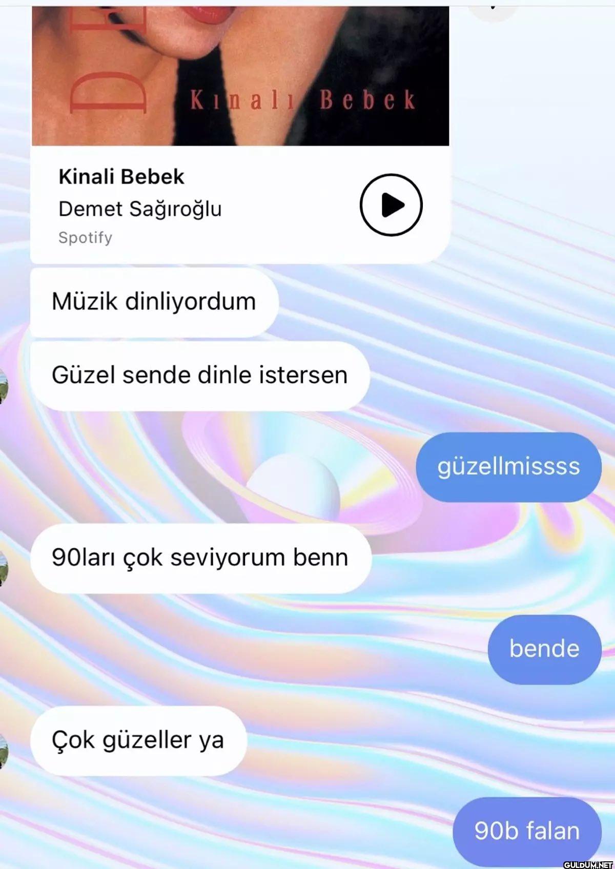 Kınalı Bebek Kinali Bebek Demet Sağıroğlu Spotify Müzik dinliyordum ...