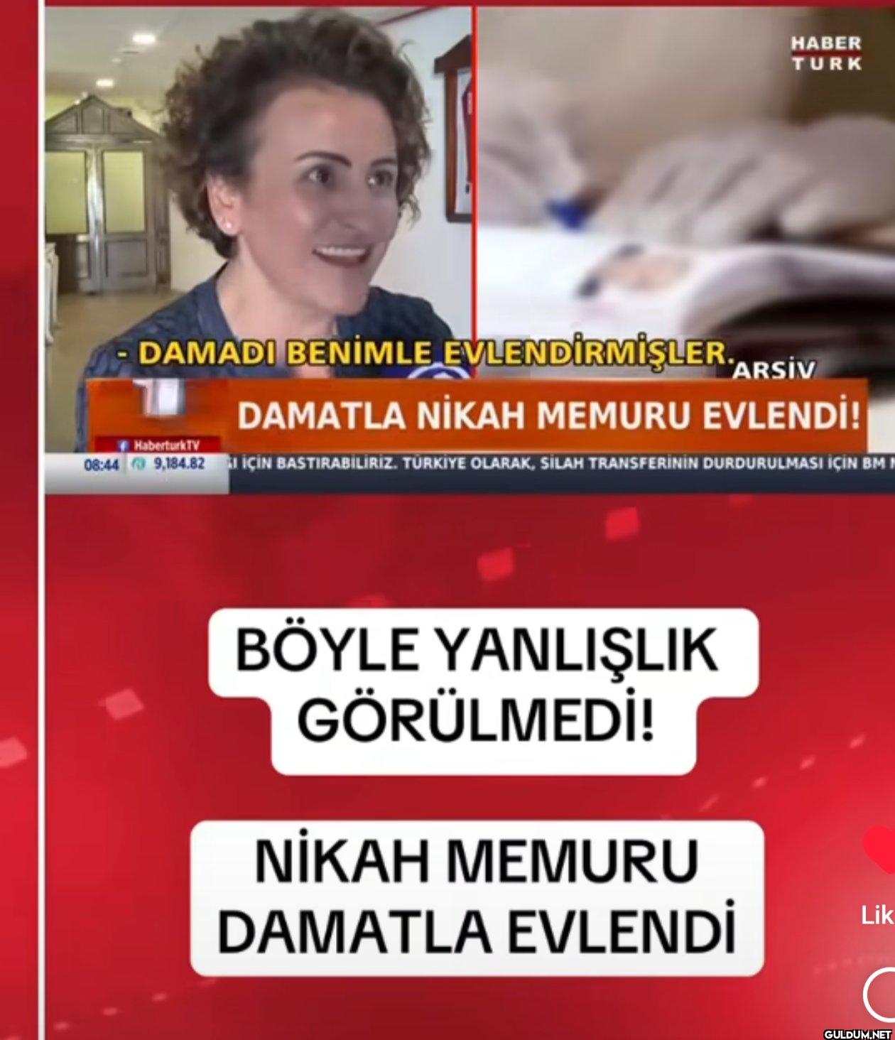 HABER TURK DAMADI BENİMLE EVLENDİRMİŞLER.ARS HaberturkTV ARSIV DAMATLA ...