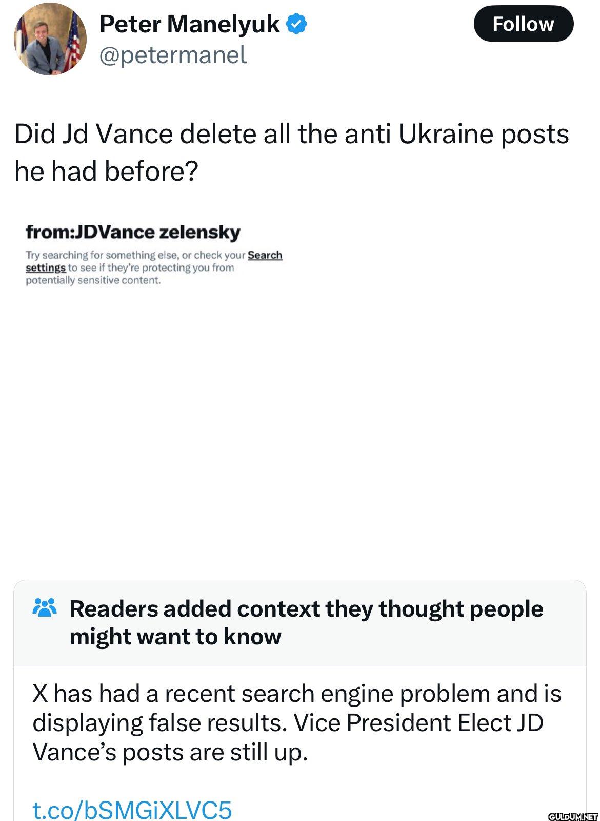 The community has spoken. Peter Manelyuk @petermanel Follow Did Jd ...