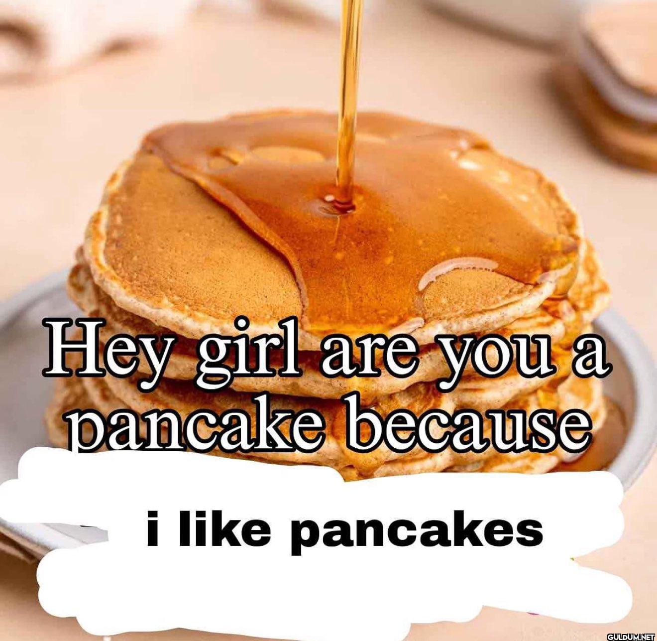 ARE YOU Hey girl are you a pancake because i like pancakes - Guldum.net ...