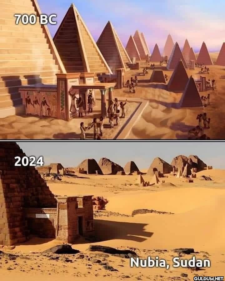 7. Nubia , Sudan Then and Now 700 BC 2024 Nubia, Sudan - Guldum.net ...