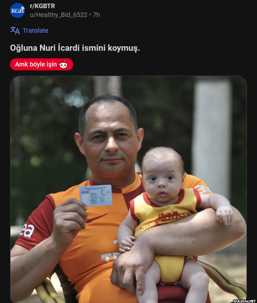 KGB r/KGBTR u/Healthy_Bid_6522 • 7h *A Translate Oğluna Nuri İcardi ismini koymuş. Amk böyle ...