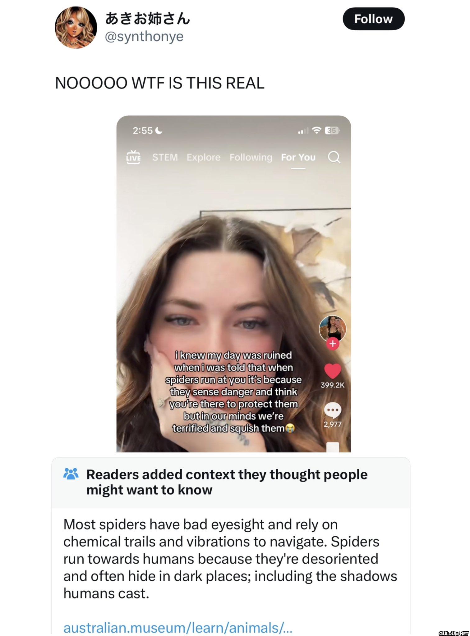 Learning new things everyday… あきお姉さん @synthonye NOOOOO WTF IS THIS REAL 2:55 LIVE STEM Explore ...