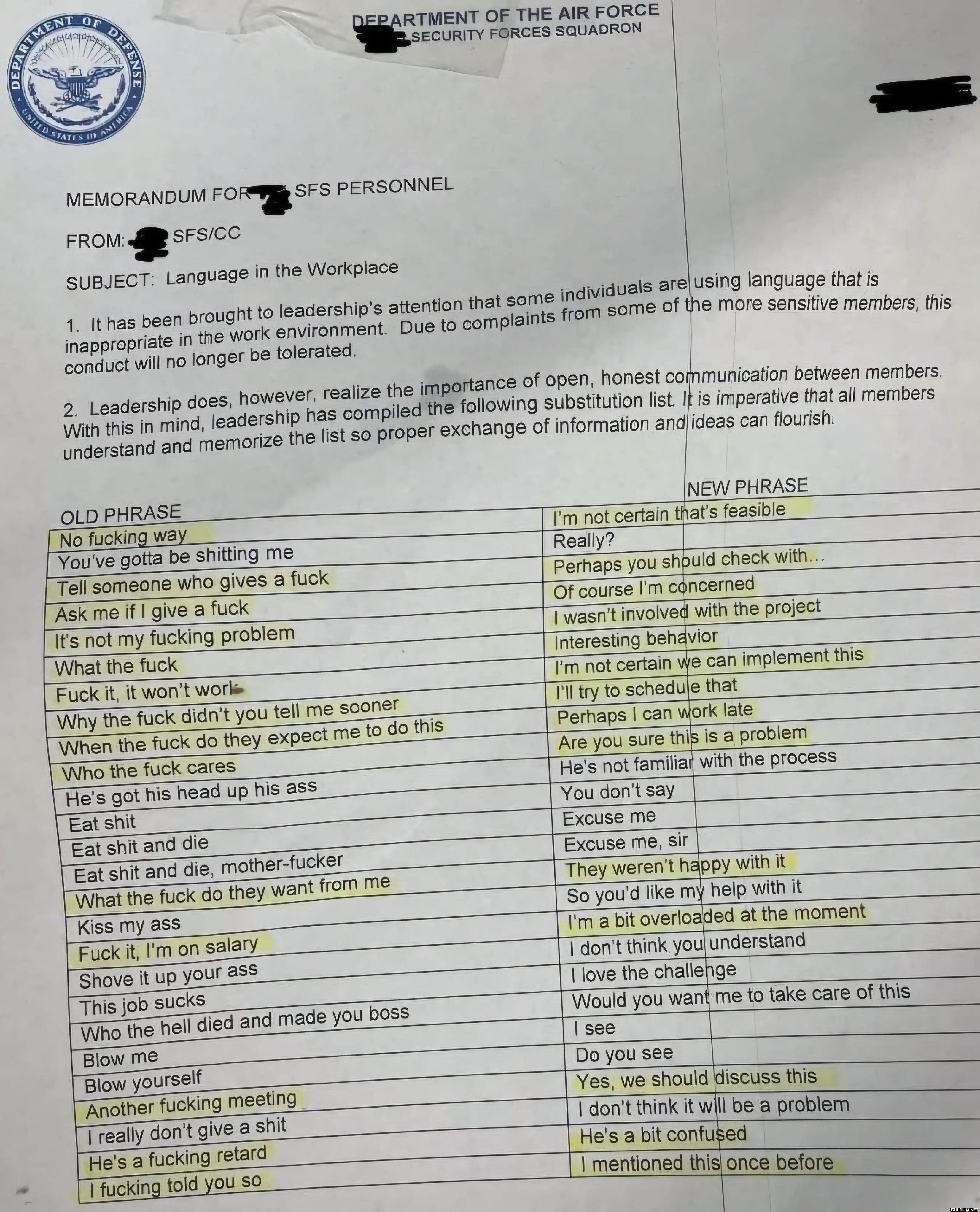 This list got me HOLLERING ARTMENT OF BITED STA STATES DEFENSE AMEDICA ...