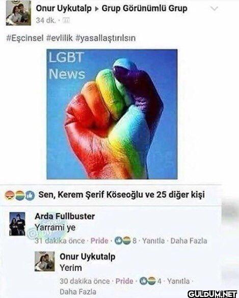 Onur Uykutalp Grup Görünümlü Grup 34 dk..m #Eşcinsel #evlilik # ...