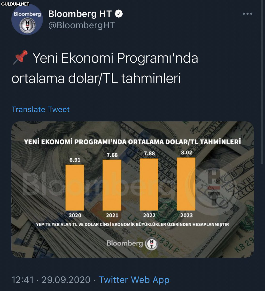Bloomberg Bloomberg HT O @BloombergHT Yeni Ekonomi Programı'nda ...