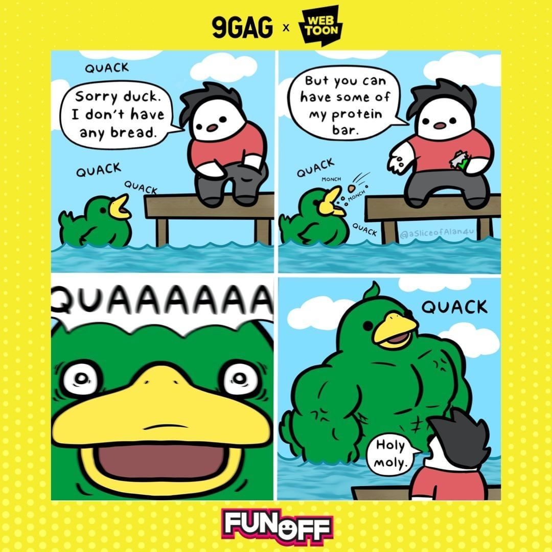 Congrats to @asliceofalan, @inhercorner and @tinascomics on becoming the weekly winners of 9GAG ...