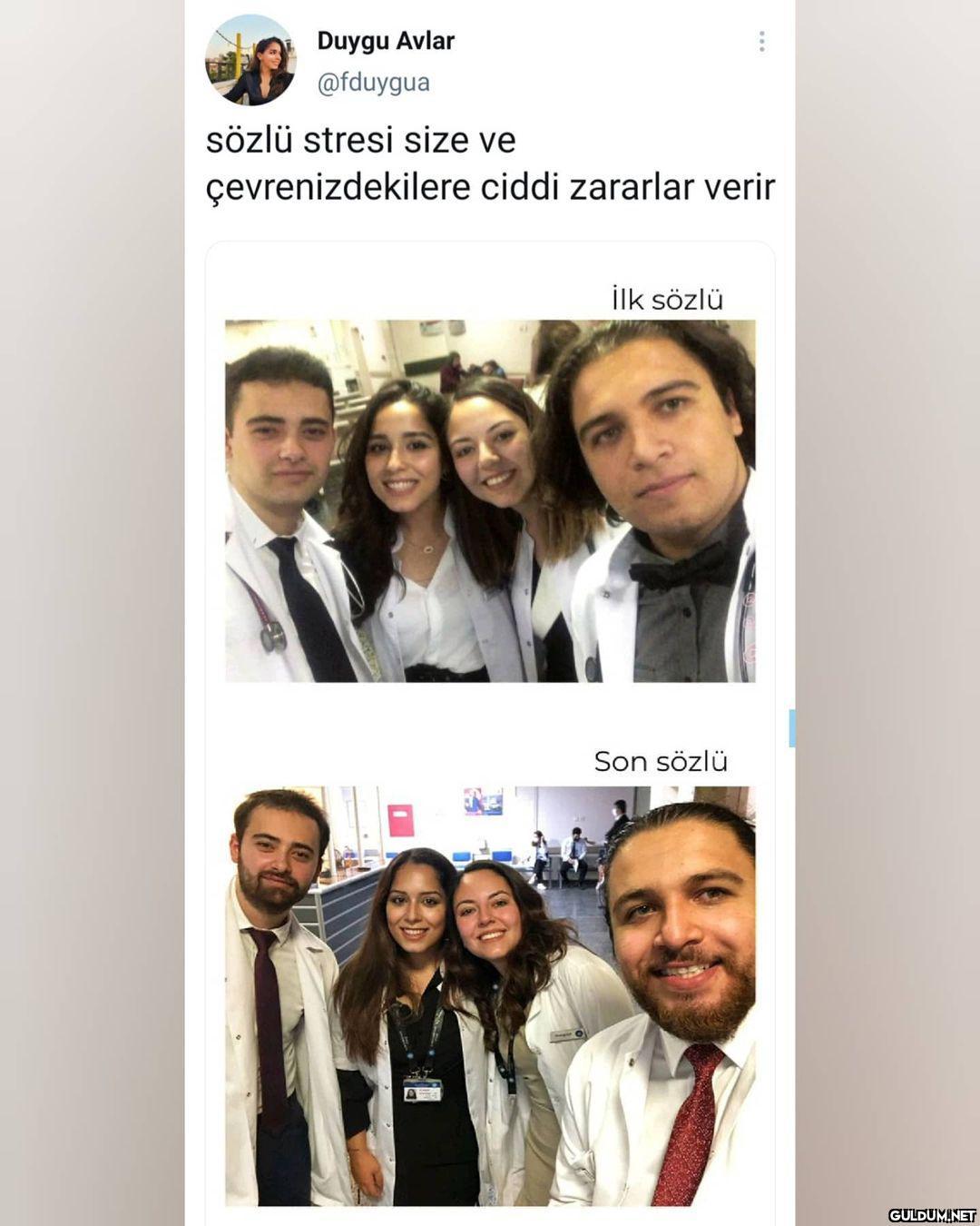 Duygu Avlar @fduygua sözlü stresi size ve çevrenizdekilere ciddi ...