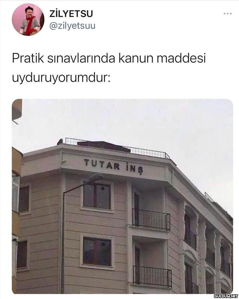 " Asjdajsja ZİLYETSU @zilyetsuu Pratik sınavlarında kanun maddesi ...