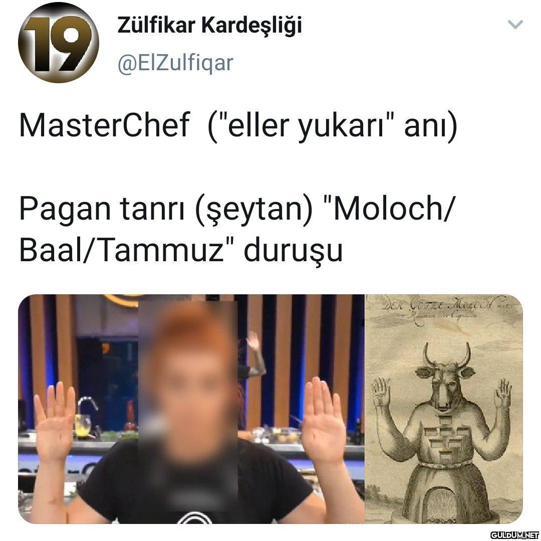 19 Zülfikar Kardeşliği @EIZulfiqar MasterChef ("eller yukarı" anı ...