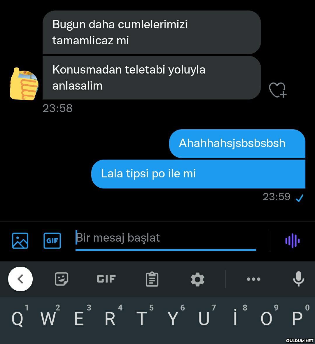 Asdhasdfh Bugun daha cumlelerimizi tamamlicaz mi Konusmadan teletabi ...