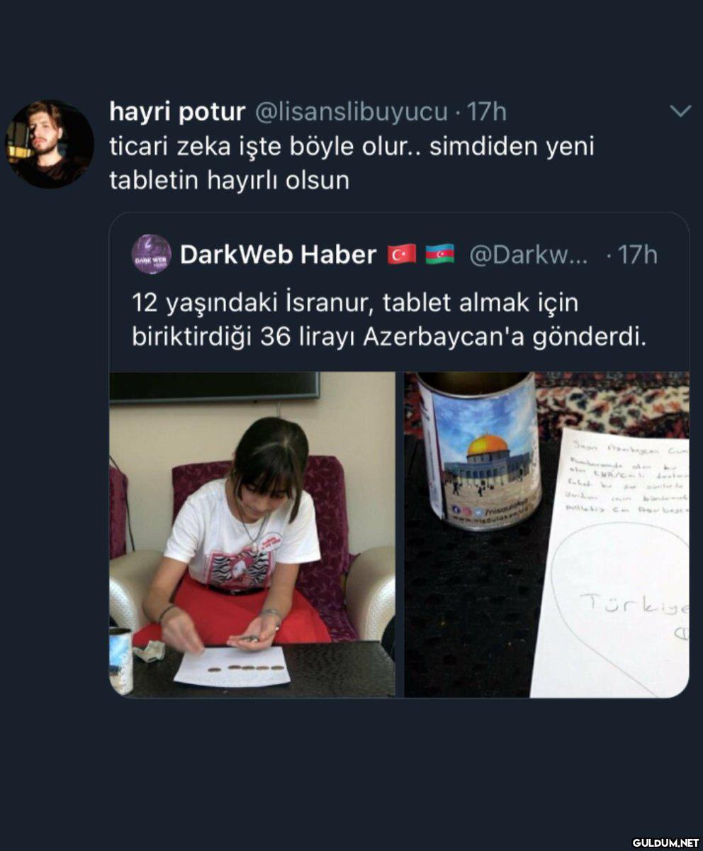 hayri potur @lisanslibuyucu · 17h ticari zeka işte böyle olur ...