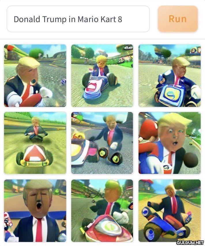 https://t.co/B0TYysmj31 Donald Trump in Mario Kart 8 Run - Guldum.net ...