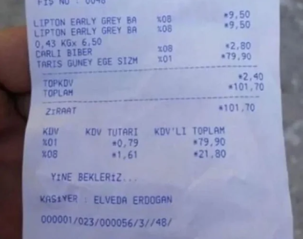 LIPTON EARLY GREY BA *08 LIPTON EARLY GREY BA 0,43 KGx 6.50 CARLI BIBER ...