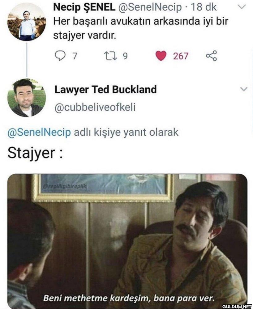 Necip 18 dk Her başarılı avukatın arkasında iyi bir stajyer vardır. 97 ...