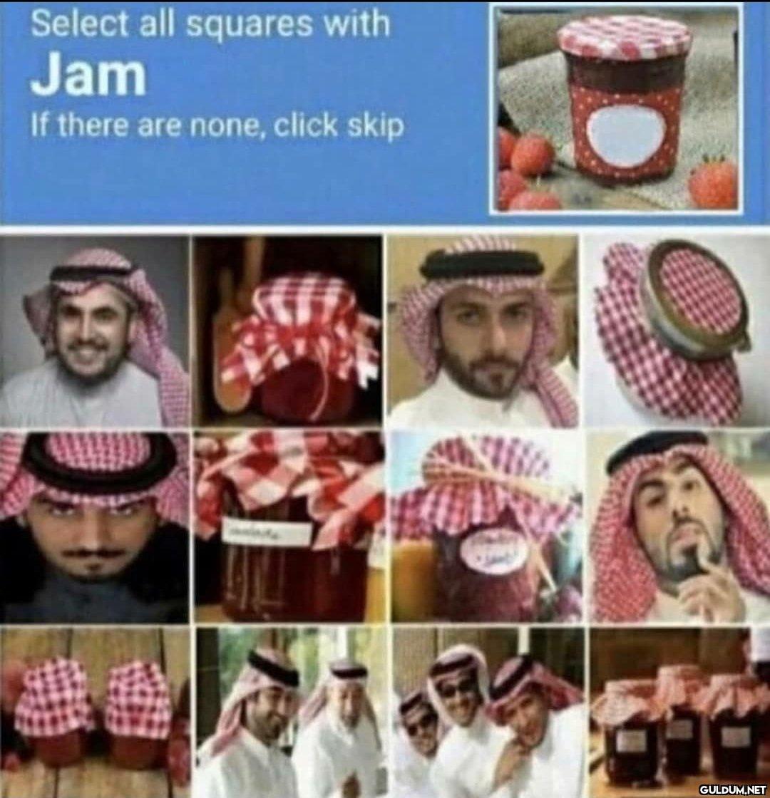 Select all squares with Jam If there are none, click skip H - Guldum ...