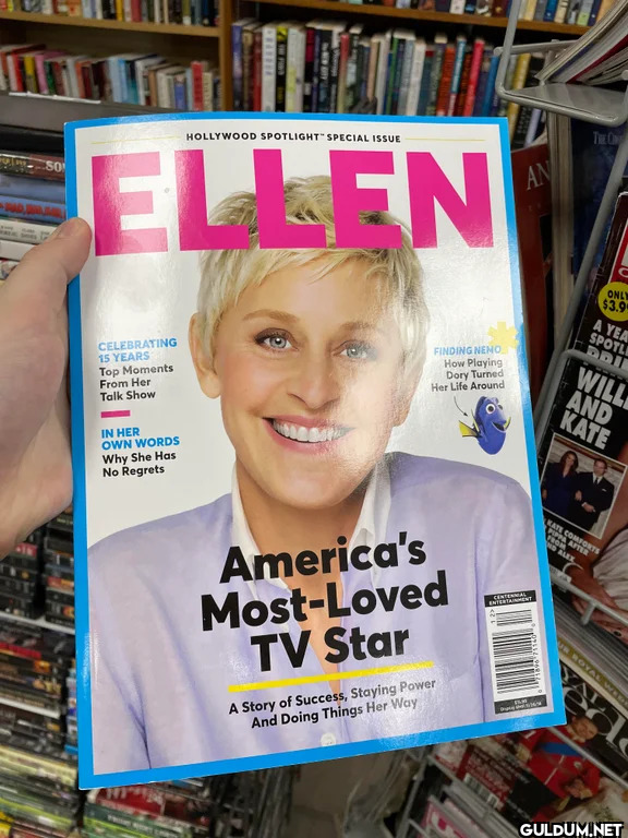 50 HOLLYWOOD SPOTLIGHT SPECIAL ISSUE ELLEN CELEBRATING 15 YEARS Top ...