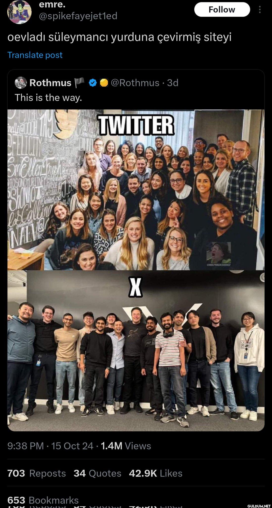 Follow oevladı süleymancı yurduna çevirmiş siteyi Translate post ...