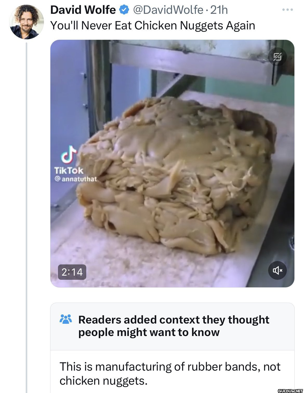 David Wolfe @David Wolfe 21h You'll Never Eat Chicken Nuggets Again J ...