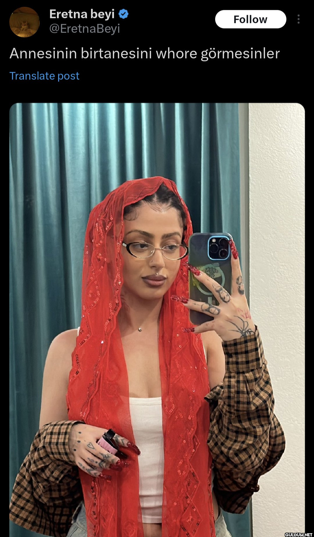 Eretna beyi @EretnaBeyi Follow Annesinin birtanesini whore görmesinler ...