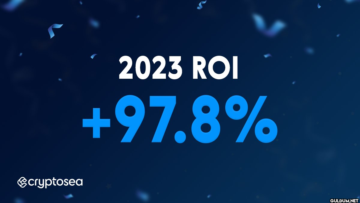 #CryptoSea 2023 ROI We've easily reached our 60% APY target with a significant overall profit ...