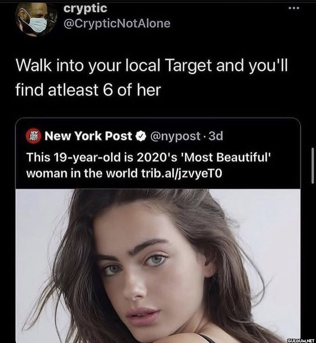 cryptic @Cryptic Not Alone Walk into your local Target and you'll find atleast 6 of her NEW YORK ...