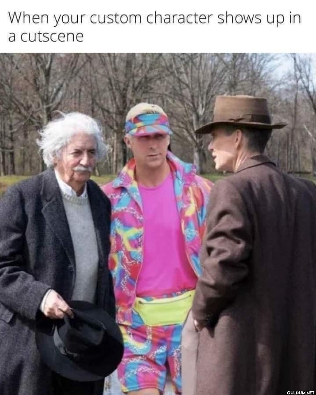 When your custom character shows up in a cutscene - Guldum.net - Caps ...