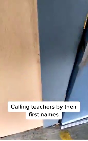 Calling teachers by their first names😭 - Guldum.net - Caps arama motoru