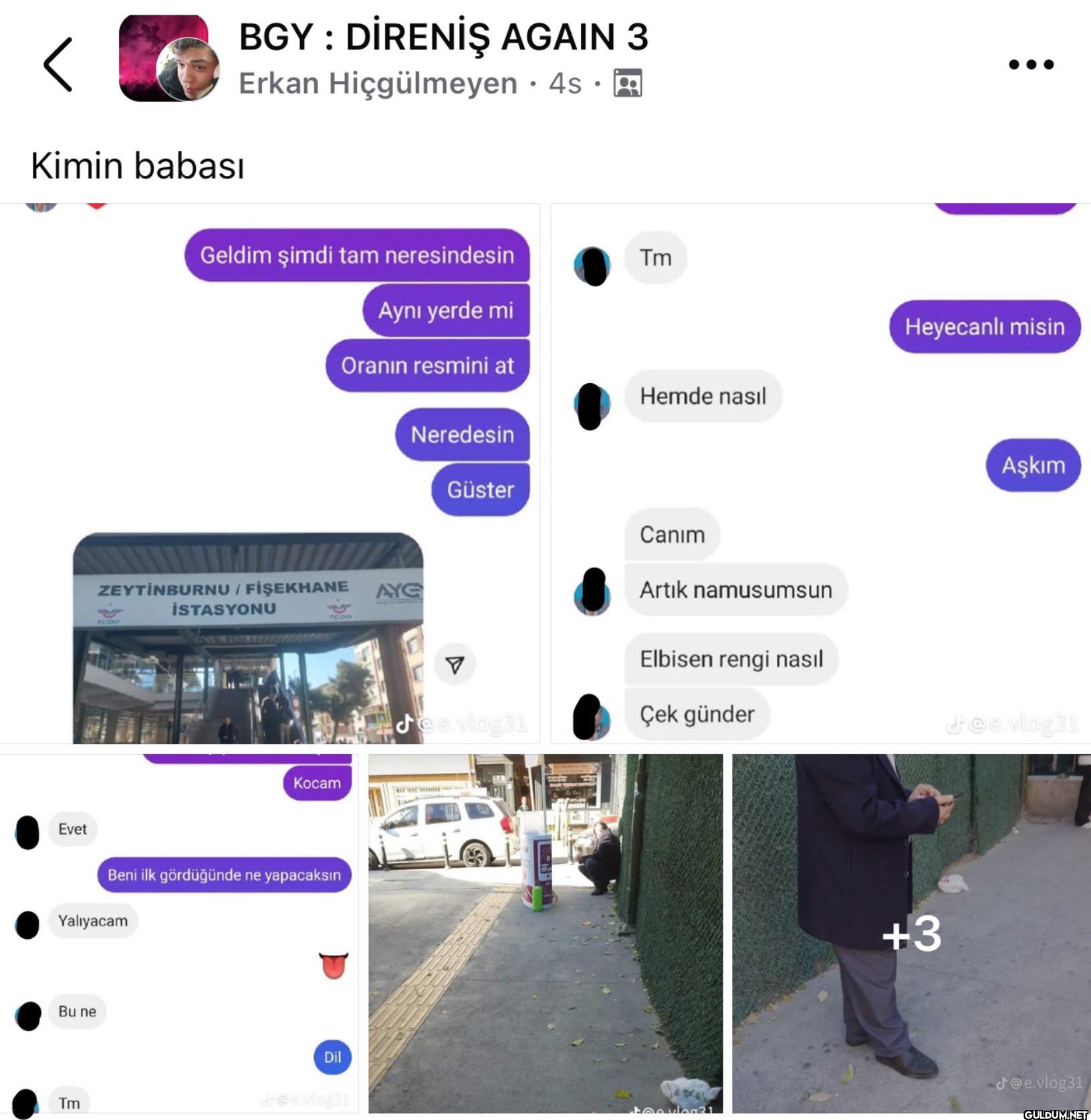 Üzüldüm amg adam takım elbisesini giyip gelmiş (flood) Kimin babası BGY ...