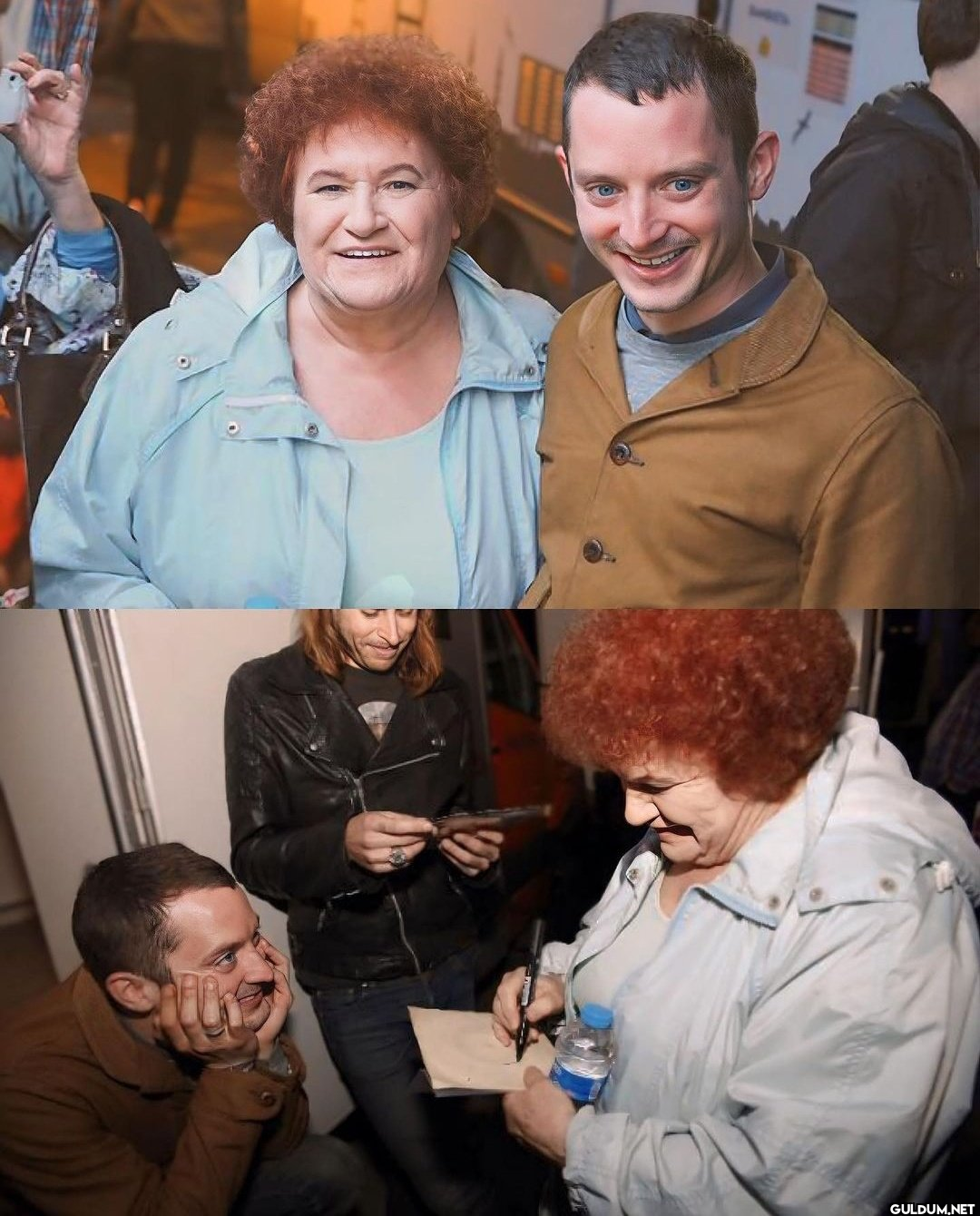 Yüzüklerin Efendisi serisinin Frodo'su Elijah Wood'un sıkı bir Selda ...