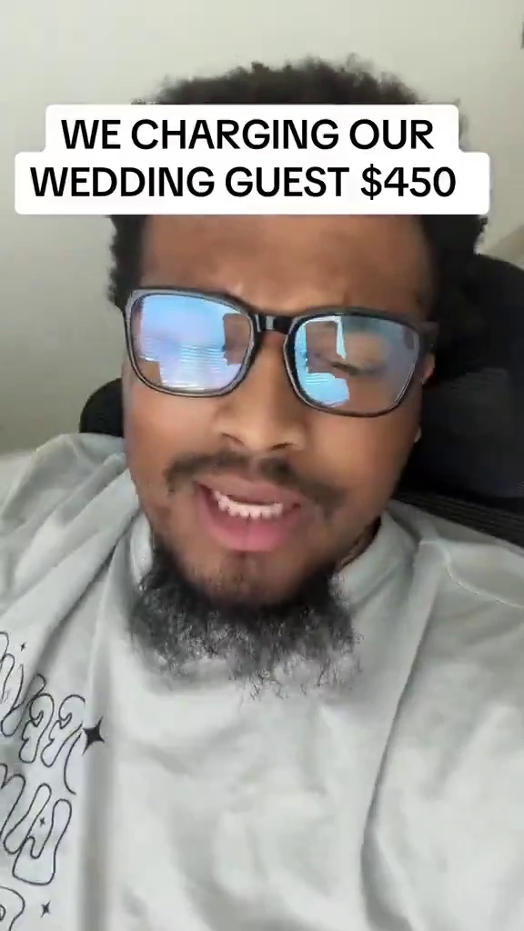 This couple is charging wedding guests $450 because their wedding cost ...