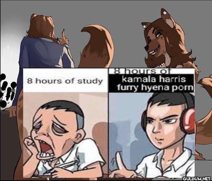 8 hours of study 8 hours of kamala harris furry hyena porn - Guldum.net ...