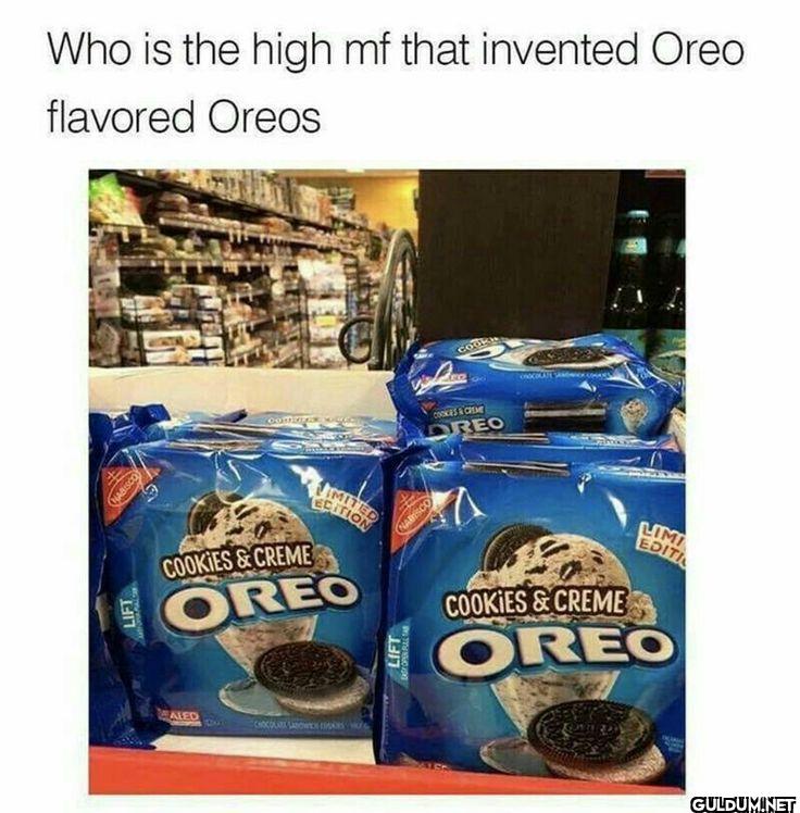 LIFT NABISCO Who is the high mf that invented Oreo flavored Oreos ...