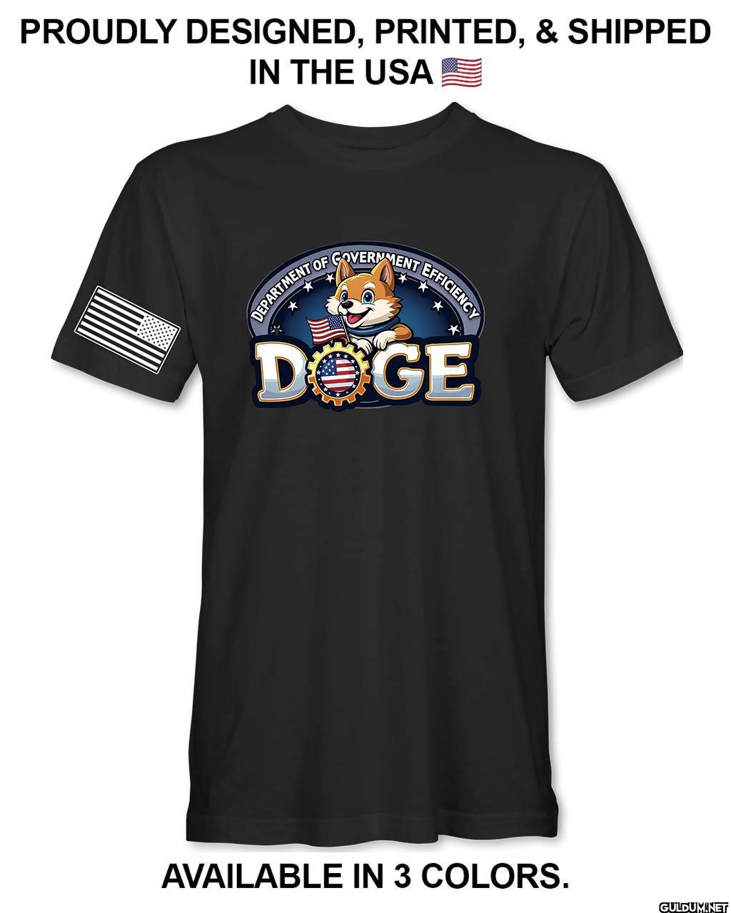(DOGE) Department of Government Efficiency T-Shirt Buy a bundle for you ...