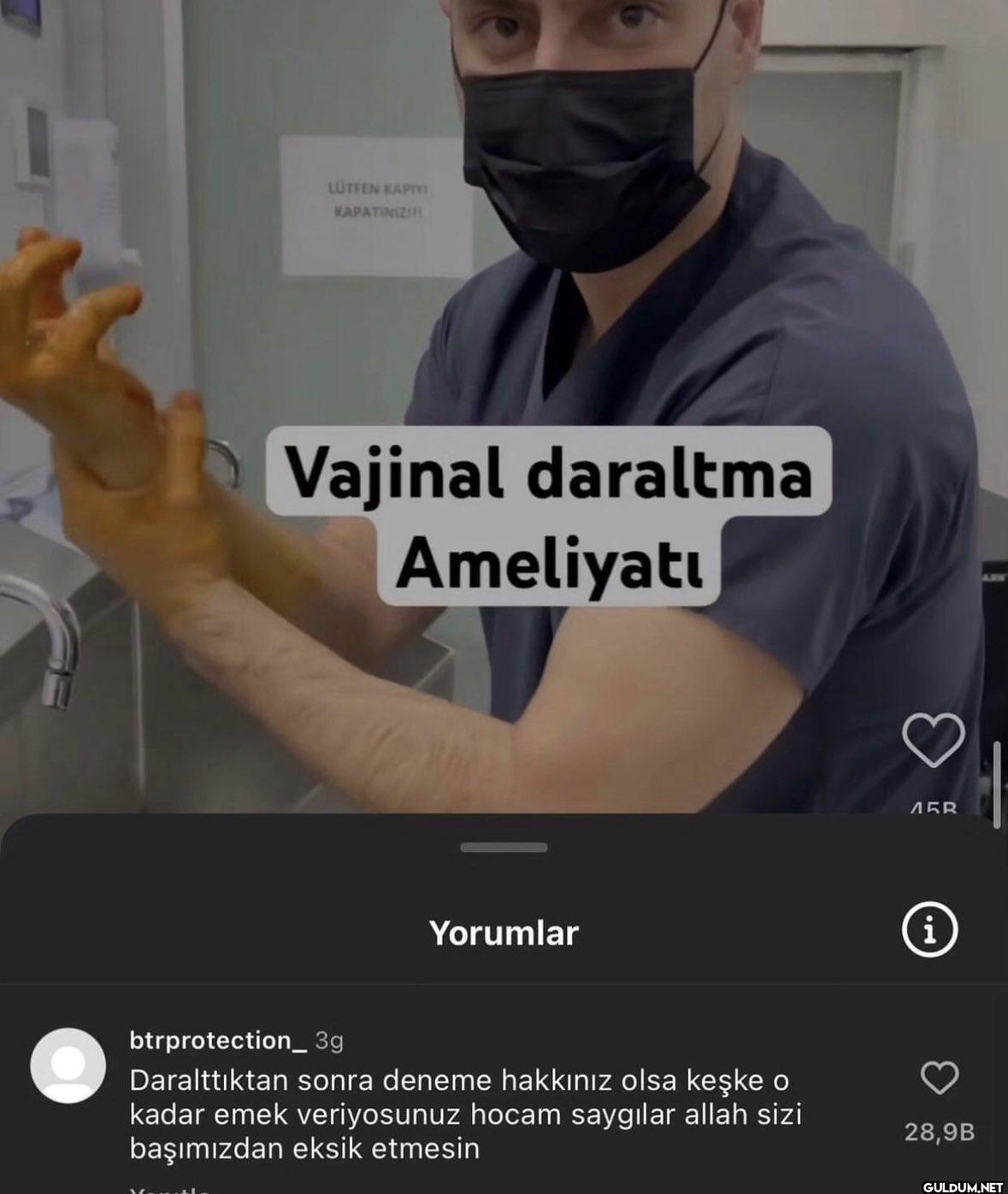 LUTFEN KAPIYI KAPATINIZ!!! Vajinal daraltma Ameliyatı Yorumlar ...