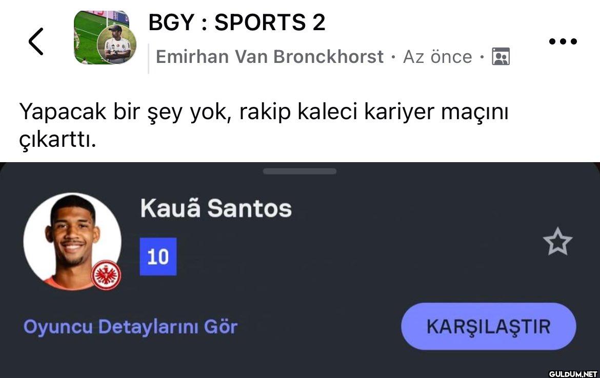 Santos kariyer maçını oynadı amk く BGY: SPORTS 2 Emirhan Van ...