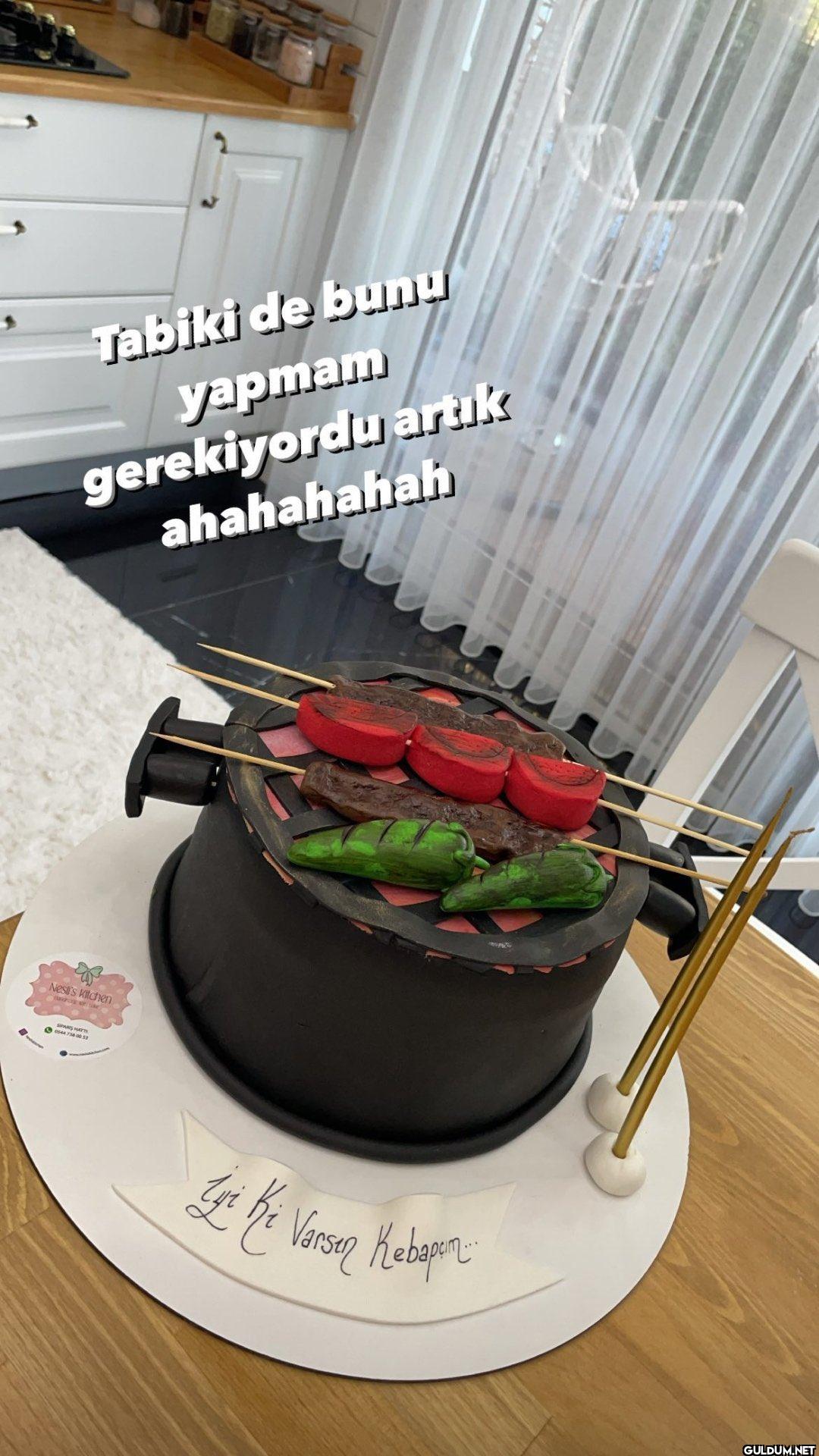 Tabiki de bunu yapmam gerekiyordu artık ahahahahah Nesir's Kitchen SAR ...