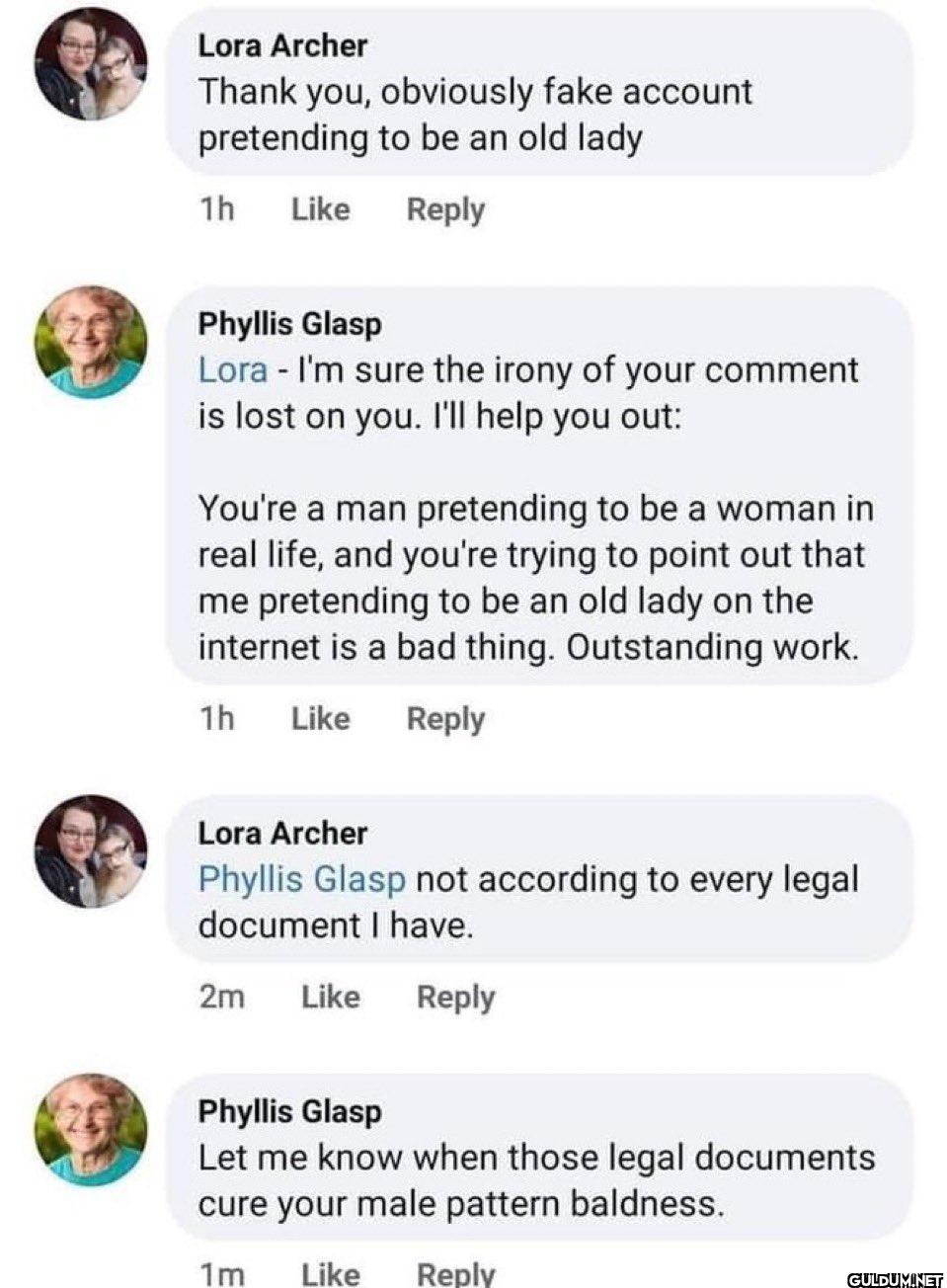 5. Lora Archer Thank you, obviously fake account pretending to be an ...