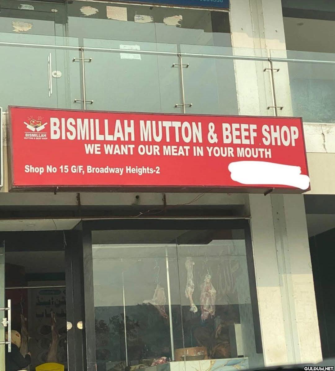 Lmaoooo 🤣 BISMILLAH BISMILLAH MUTTON & BEEF SHOP WE WANT OUR MEAT IN ...