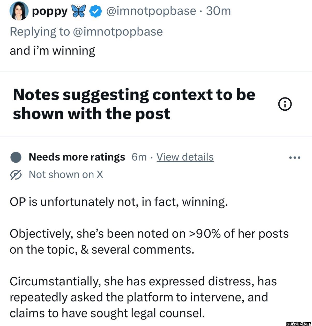 Guys it’s starting up again… poppy @imnotpopbase · 30m Replying to ...