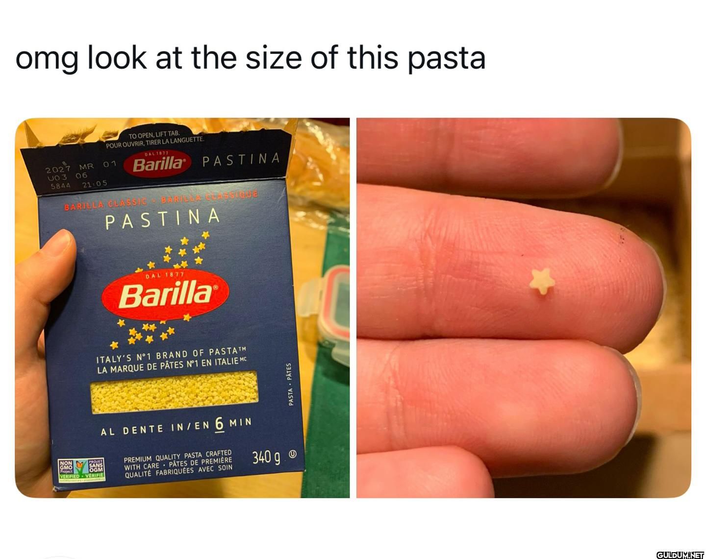 How do you strain them? omg look at the size of this pasta 2027 MR U0306 5844 21:05 TO OPEN ...