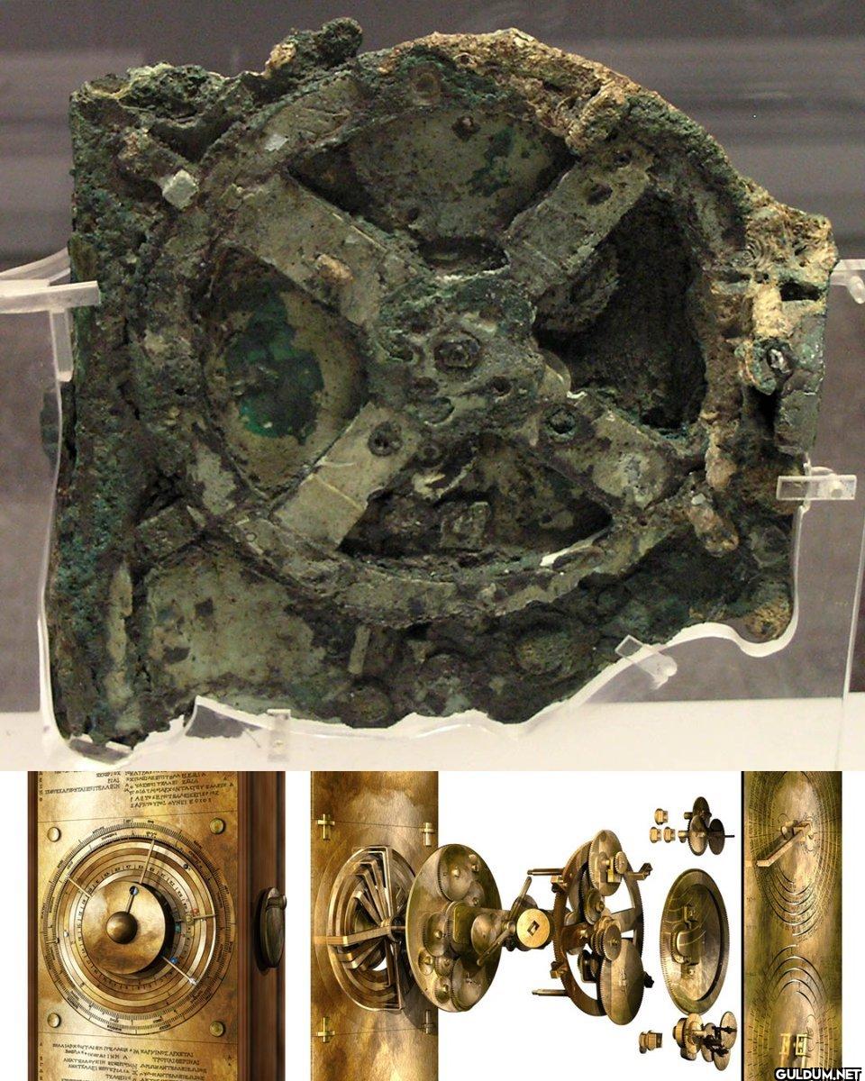 6. The Antikythera Mechanism, discovered in a 2,000-year-old shipwreck ...