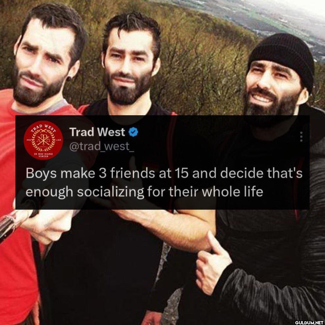 Why is this so accurate TRAD WEST IN HOC SIGNO VINCES Trad West @trad ...