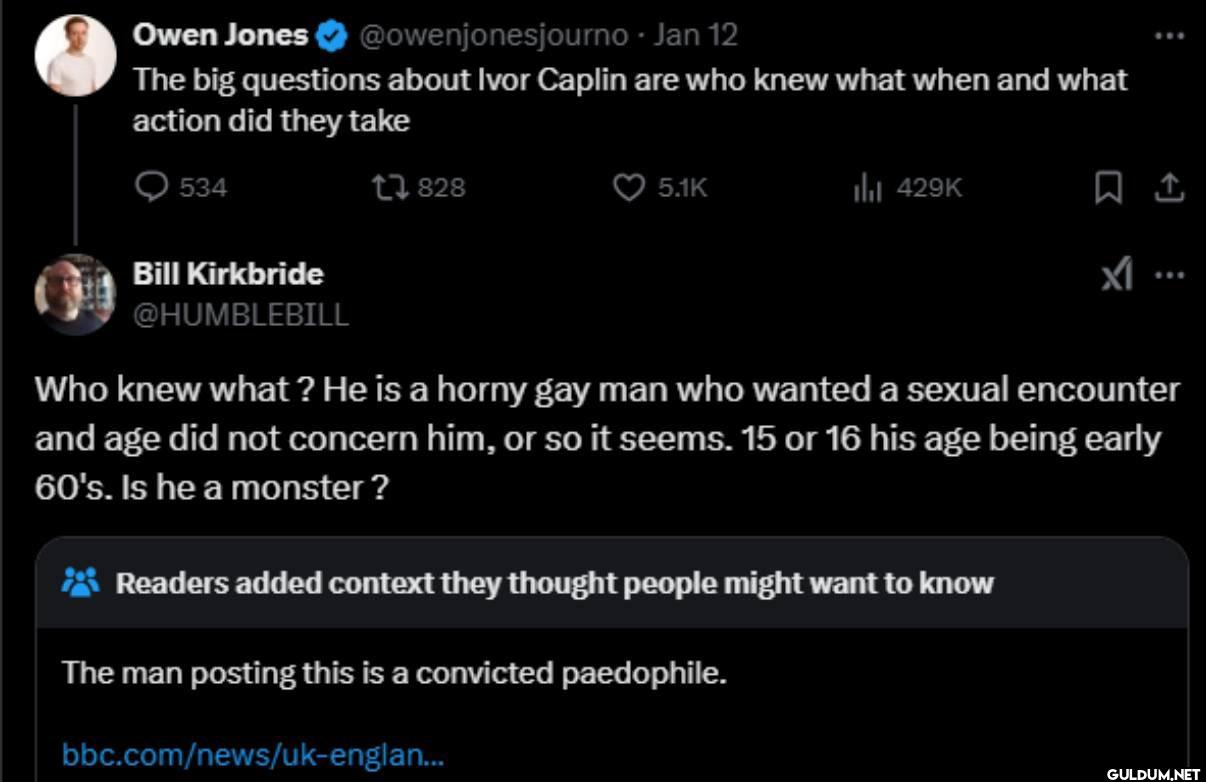 - Jan 12 The big questions about Ivor Caplin are who knew what when and what action did they ...